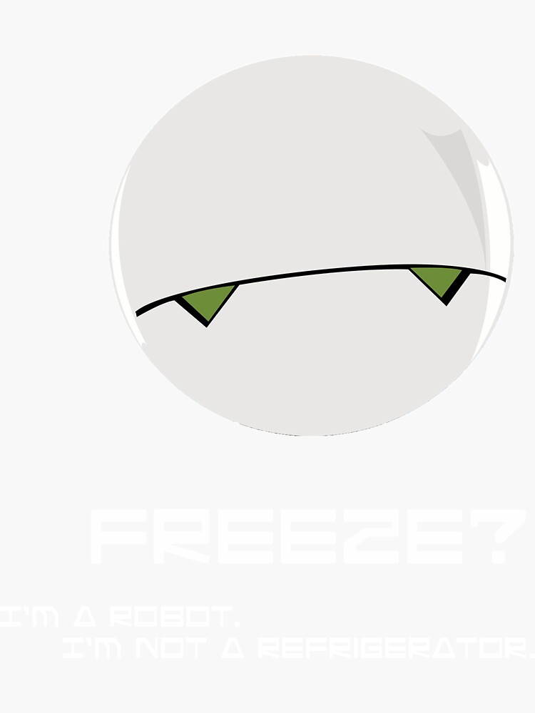 "Marvin the Paranoid Android" Sticker for Sale by Joseph-Joestar ...