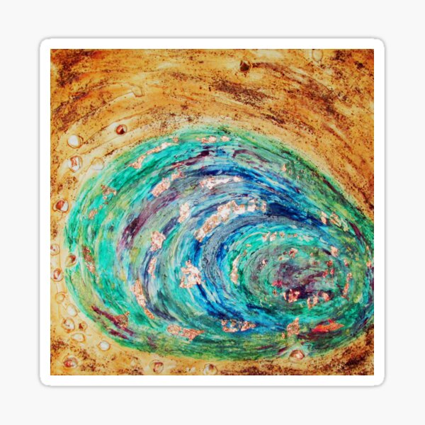 "Abalone" Sticker by Yorkspalette | Redbubble