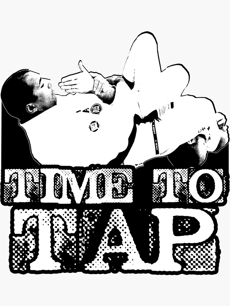 "Time To Tap" Sticker for Sale by martialway | Redbubble