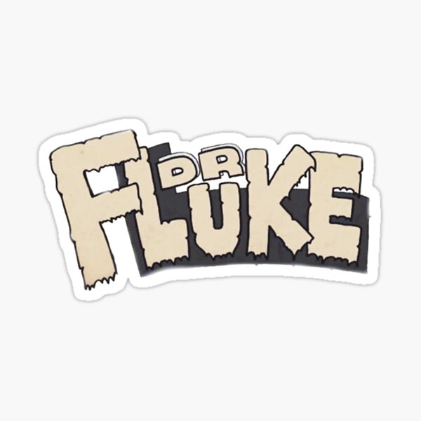 Dr Fluke // Don't Stop Superheroes // Luke //" Sticker by Mishamigoss ...