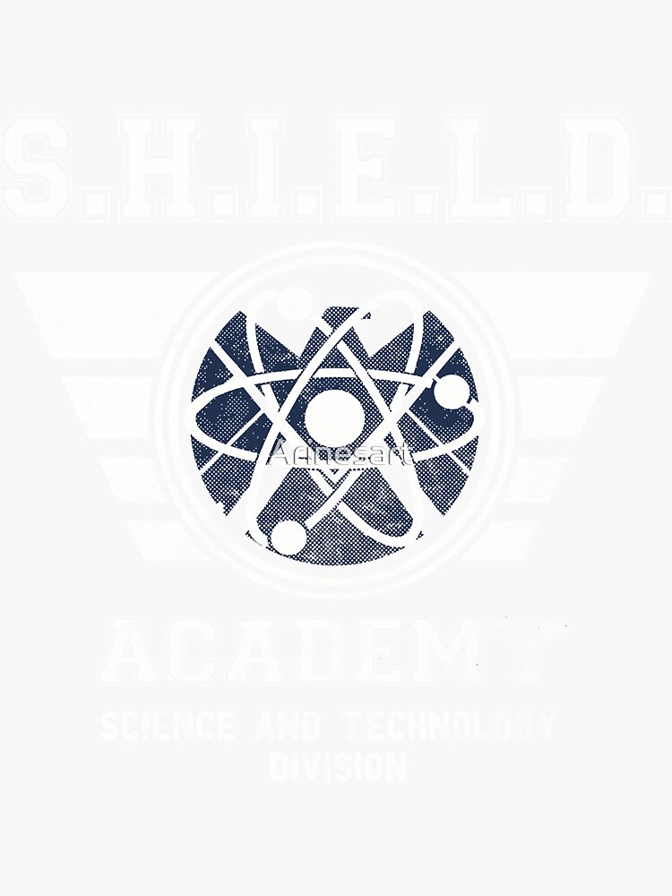 "SHIELD Academy" Sticker for Sale by Arinesart | Redbubble