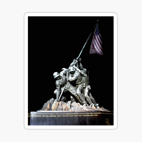 "American Symbol of Sacrifice" Sticker for Sale by WALLPhotoGrafx ...