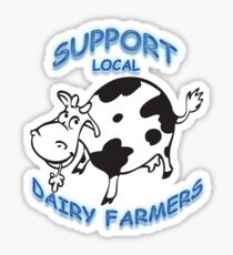 Dairy Farmers Stickers | Redbubble