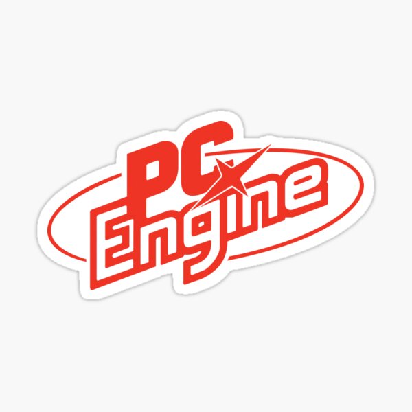 Pc Engine Stickers | Redbubble