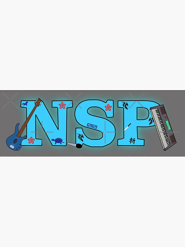 "NSP Fan Logo" Art Print for Sale by Ninja-Girl-Em | Redbubble