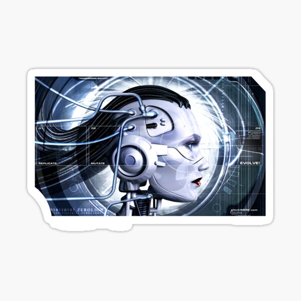 "INTERFACE" Sticker for Sale by 01Graphics | Redbubble