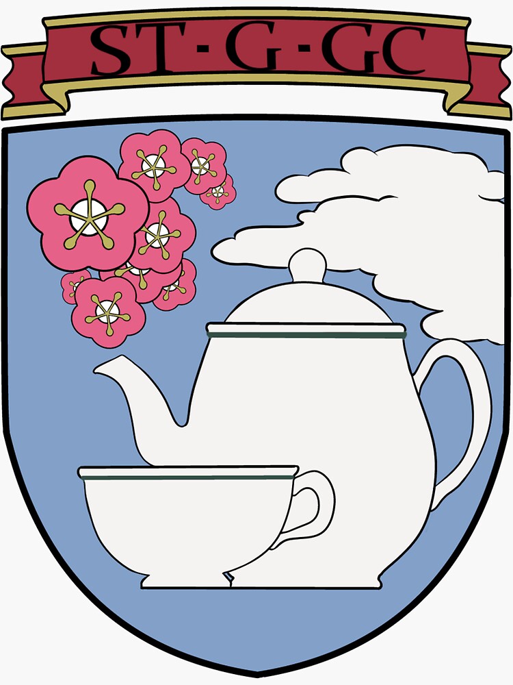 "St. Gloriana" Sticker for Sale by Malsom | Redbubble