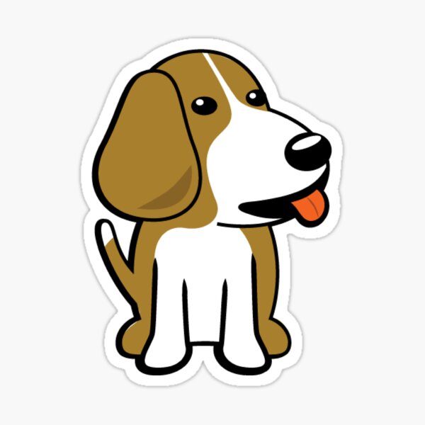 Beagle Stickers | Redbubble