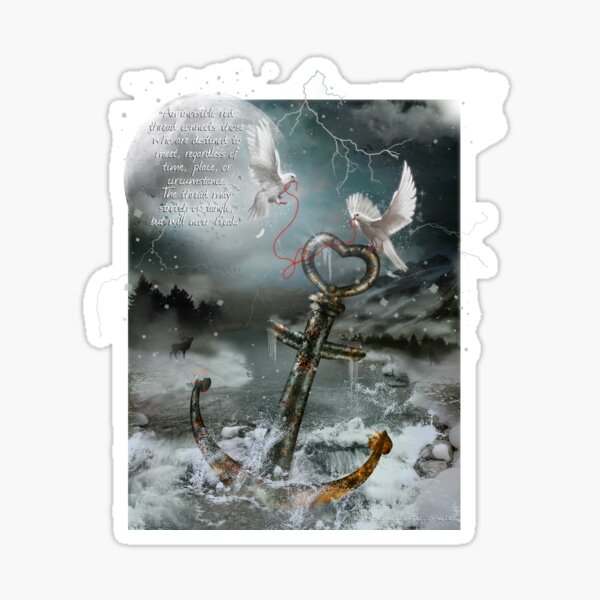 "Red String of Fate / Red Thread of Destiny / Soulmate (with quote ...