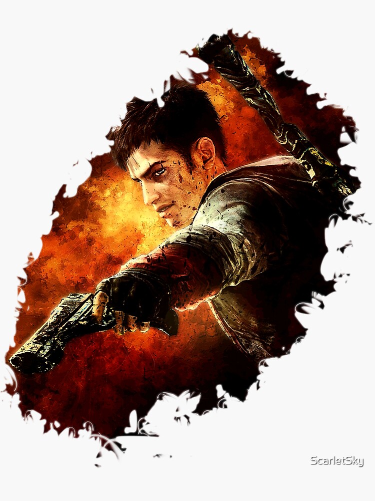 "Dante" Sticker by ScarletSky | Redbubble