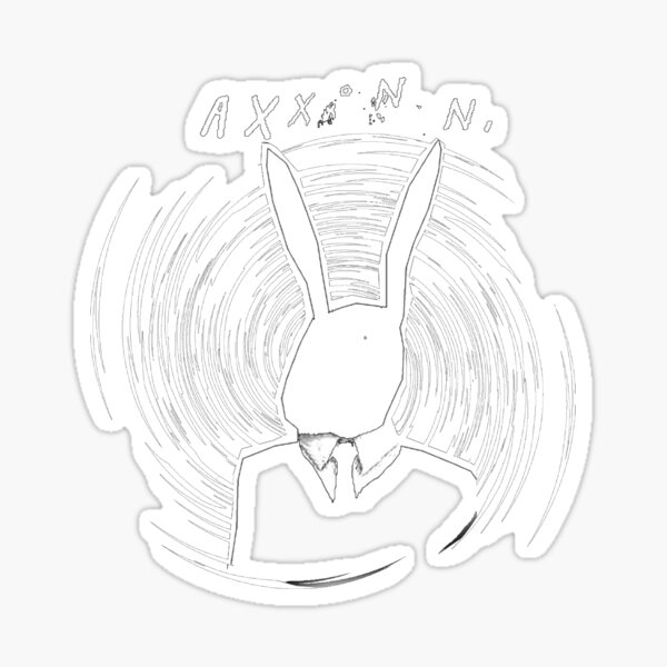 INLAND EMPIRE Axxonn Rabbit David Lynch Sticker For Sale By Ideanuk ...
