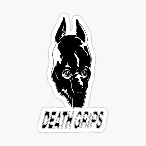 "Death Grips" Sticker by ScottOSullivan | Redbubble