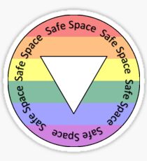 Safe Space Stickers | Redbubble