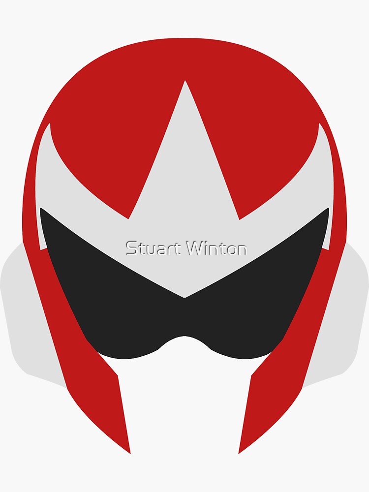 "The Red Rocker" Sticker by Dalekstu | Redbubble