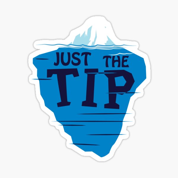 "Just The Tip" Sticker by JaeDhut55 | Redbubble