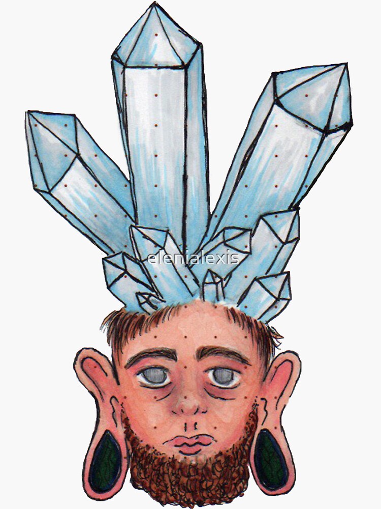 "Meth Head" Sticker by elenialexis | Redbubble