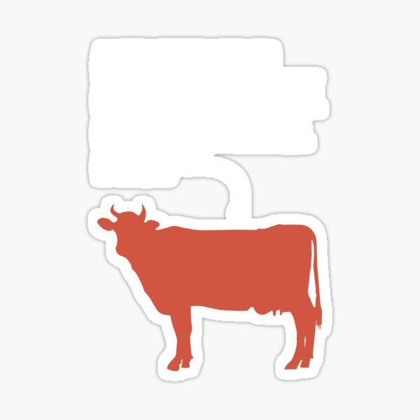 "Moo Point - Joey Tribbiani" Sticker by MBroadbridgee | Redbubble