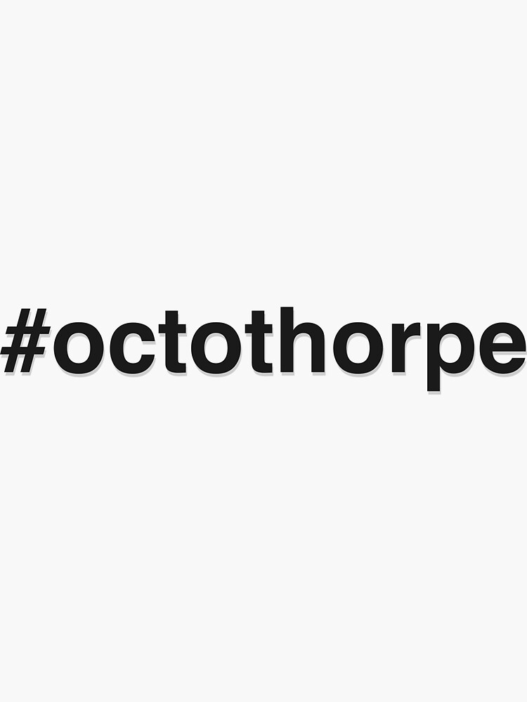"Octothorpe" Sticker for Sale by lethalfizzle | Redbubble