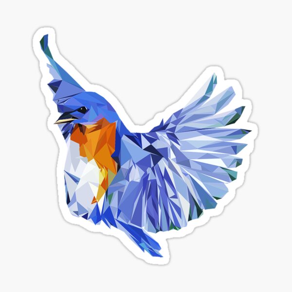Bluebird Stickers | Redbubble
