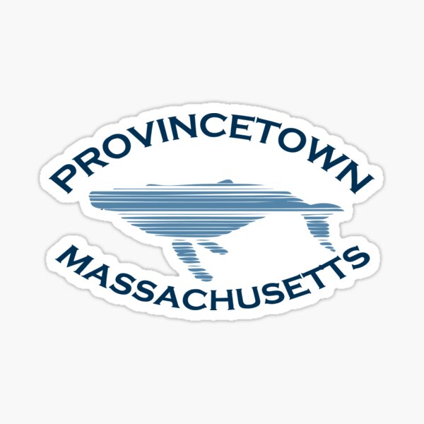 "Provincetown - Cape Cod." Sticker for Sale by ishore1 | Redbubble