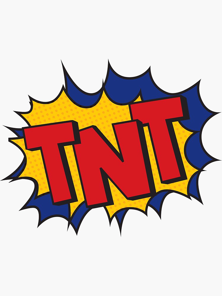 "TNT" Sticker for Sale by SirNico | Redbubble