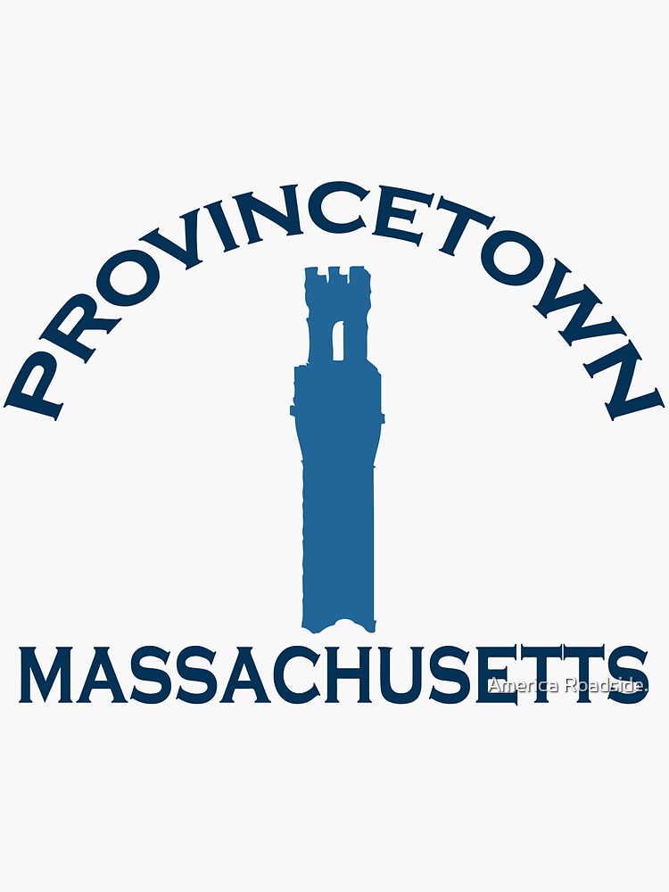 "Provincetown - Cape Cod." Sticker for Sale by ishore1 | Redbubble