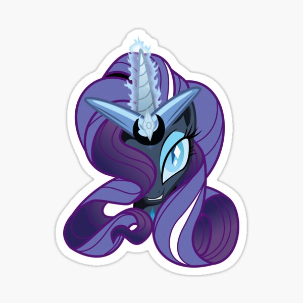 "Nightmare Rarity Textless" Sticker for Sale by Brisineo | Redbubble