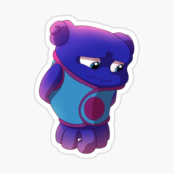 "Oh the Boov - Blue" Sticker for Sale by KicsterAsh | Redbubble