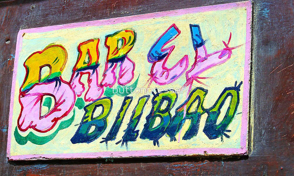 "Hand painted Bar sign, Havana, Cuba" by David Carton | Redbubble