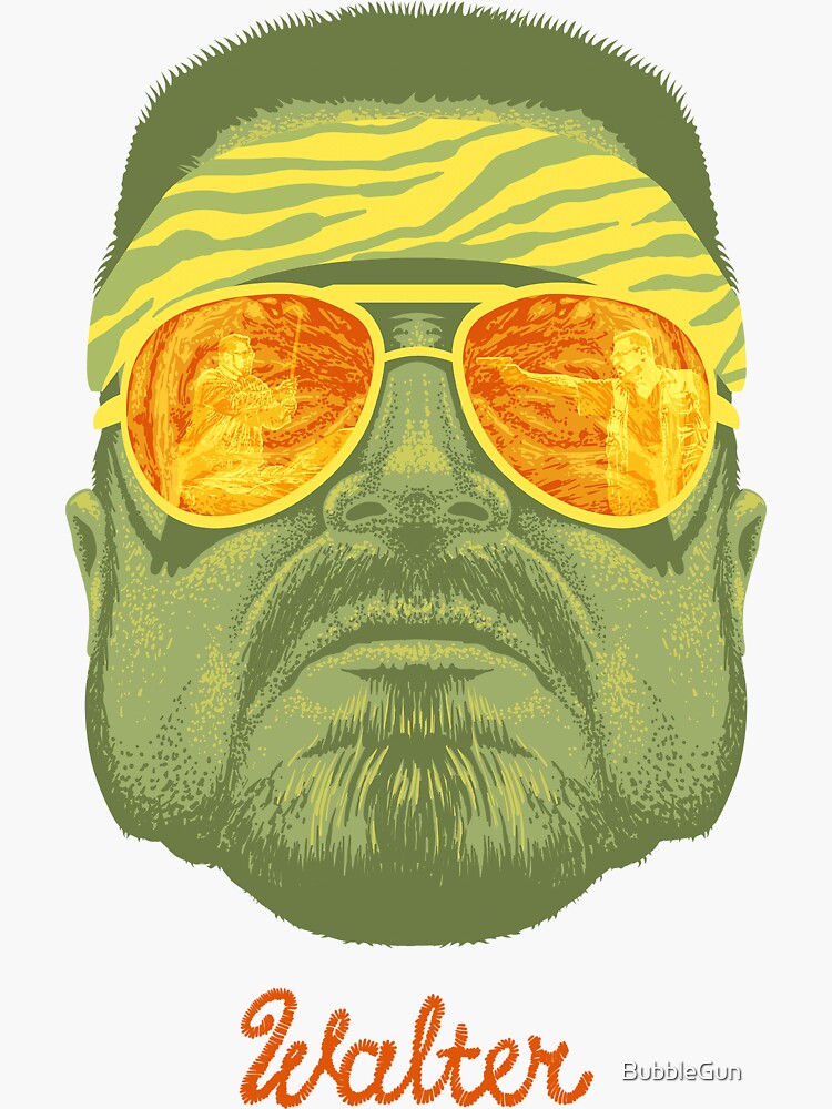 "Walter" Sticker for Sale by BubbleGun | Redbubble