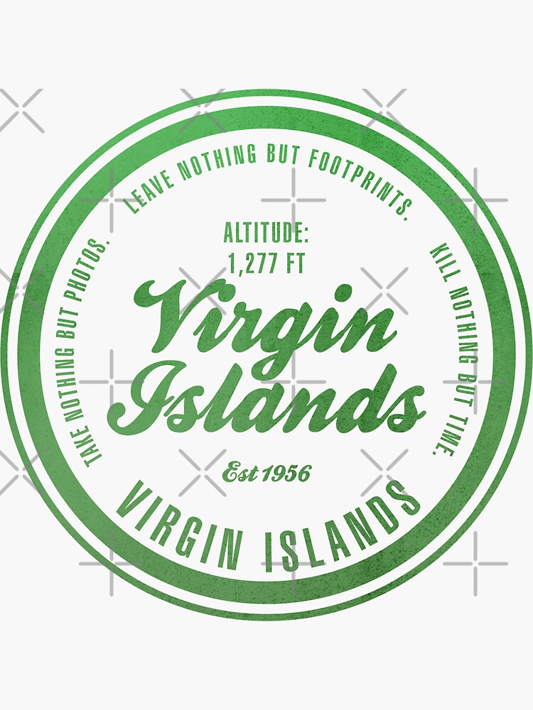 "Virgin Islands National Park, Virgin Islands" Sticker by ...