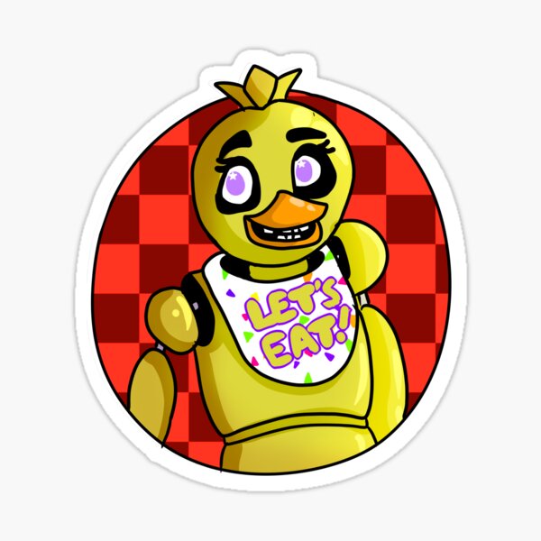 "Five Nights At Freddy's- Chica" Sticker for Sale by AJWhereArtThou ...