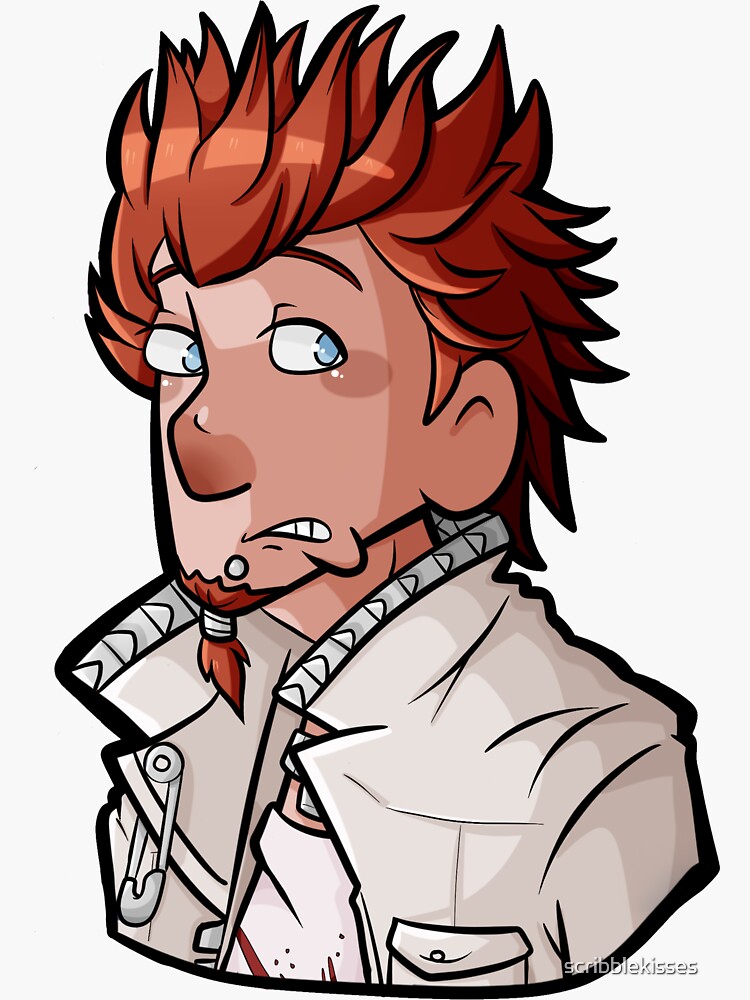 "Leon/11037" Sticker for Sale by scribblekisses | Redbubble