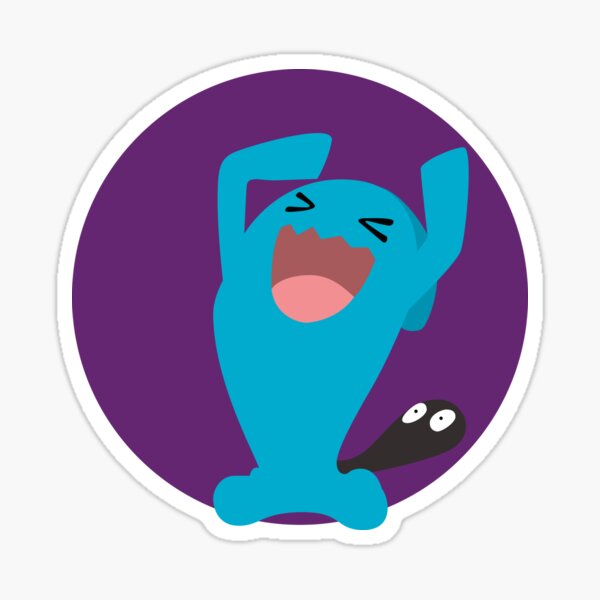 Wobbuffet Stickers | Redbubble