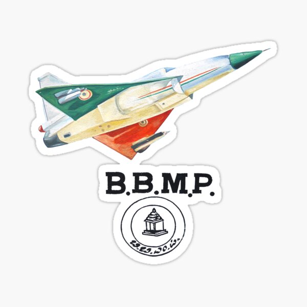 "BBMP Tejas Take Off - Indian Jet Fighter" Sticker by rooosterboy ...