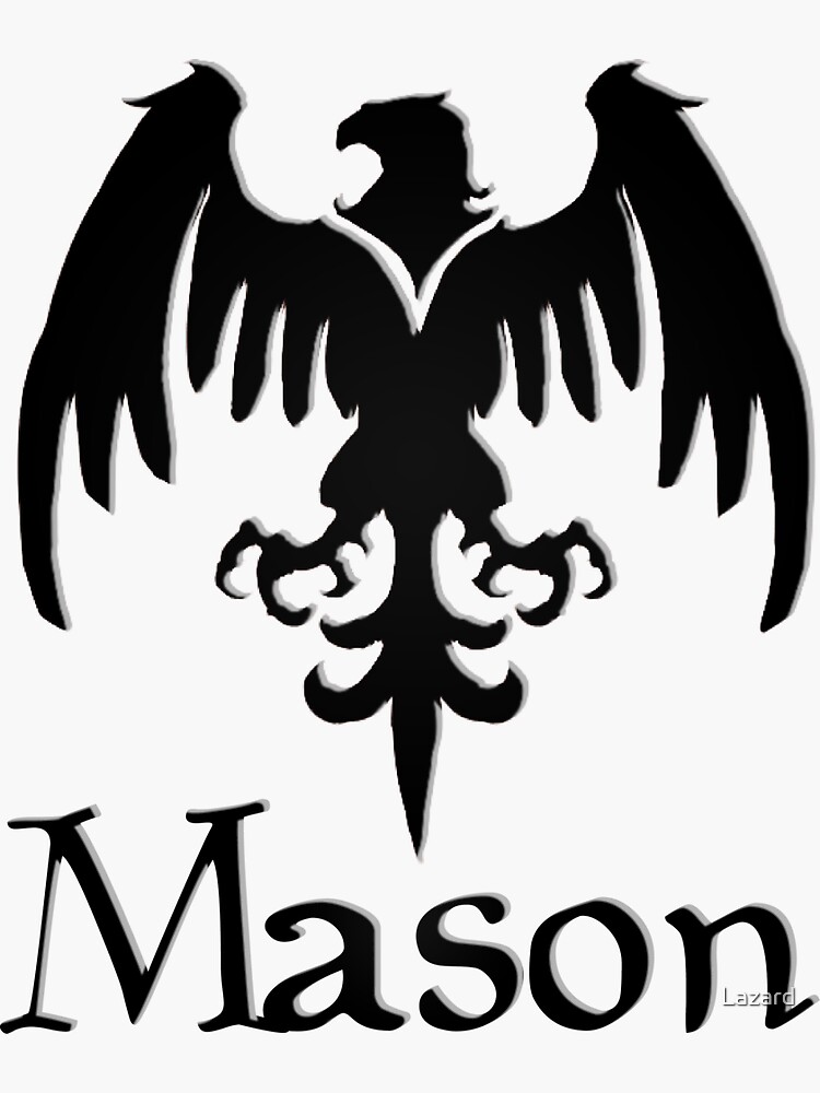 "Chivalry : Mason " Sticker for Sale by Lazard | Redbubble