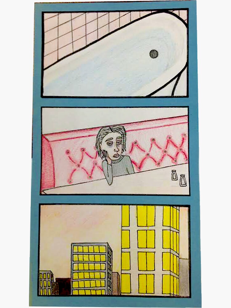 "Comic Strip" Sticker by taramargolis | Redbubble