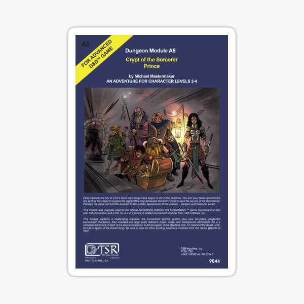 "Fantasy Module" Sticker for Sale by WarpZoneGraphic | Redbubble