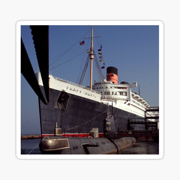 "RMS Queen Mary" Sticker for Sale by kuumbalion | Redbubble