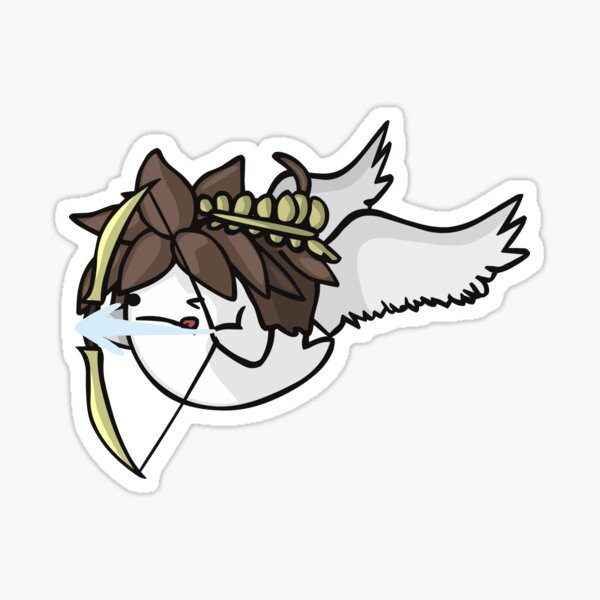 "Super Smash Boos - Pit" Sticker for Sale by PeekingBoo | Redbubble