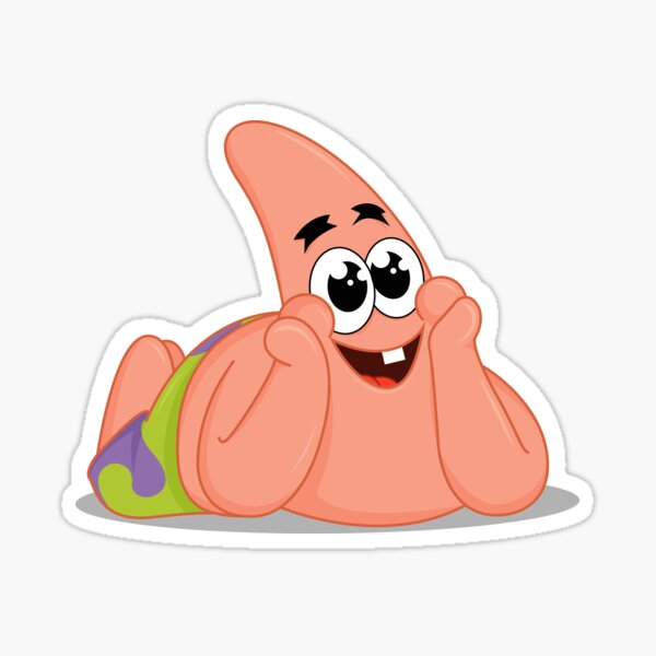 Patrick Star Stickers | Redbubble
