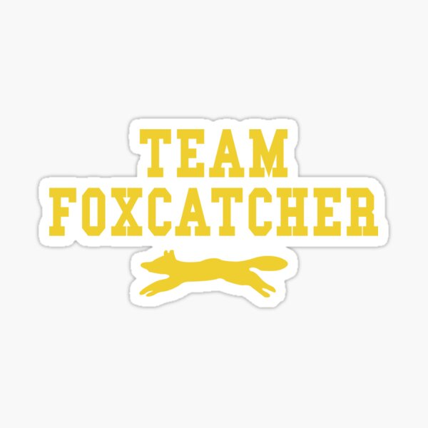 "Team Foxcatcher" Sticker for Sale by tlamey | Redbubble