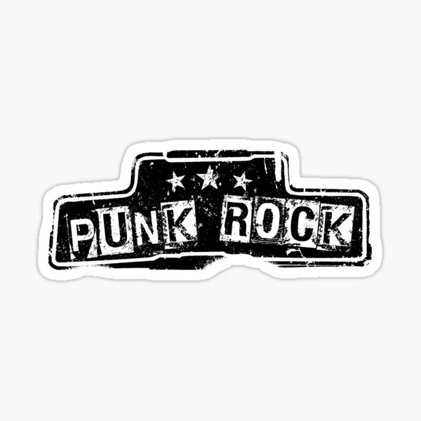 Punk Rock Stickers | Redbubble
