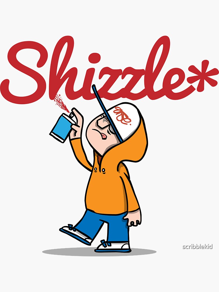 "Shizzle Graf" Sticker for Sale by scribblekid | Redbubble