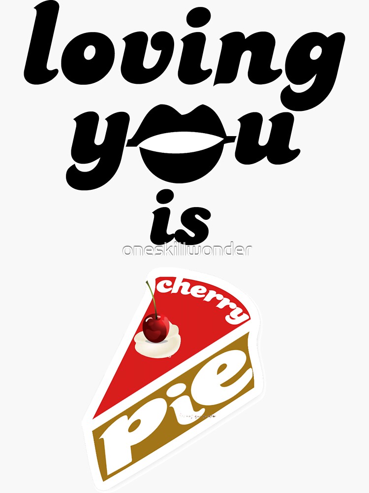 "Cherry Pie" Sticker by oneskillwonder | Redbubble