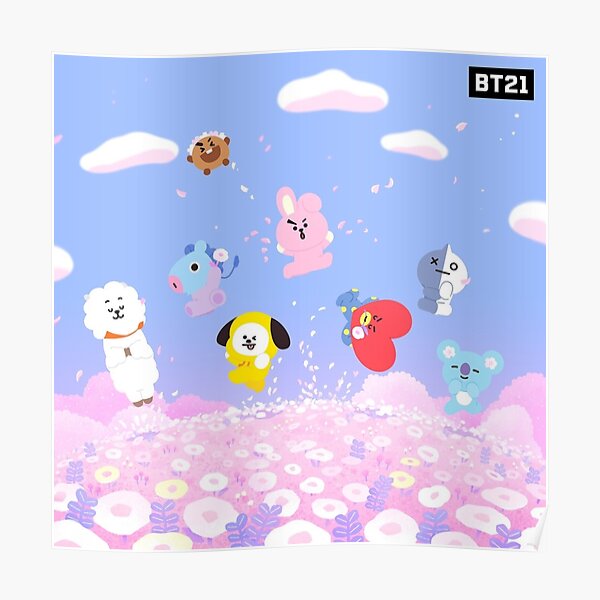 Bt21 Posters | Redbubble