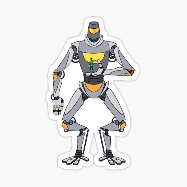 "Diya Darzi & His Robot, Frog" Sticker by bonyfish | Redbubble