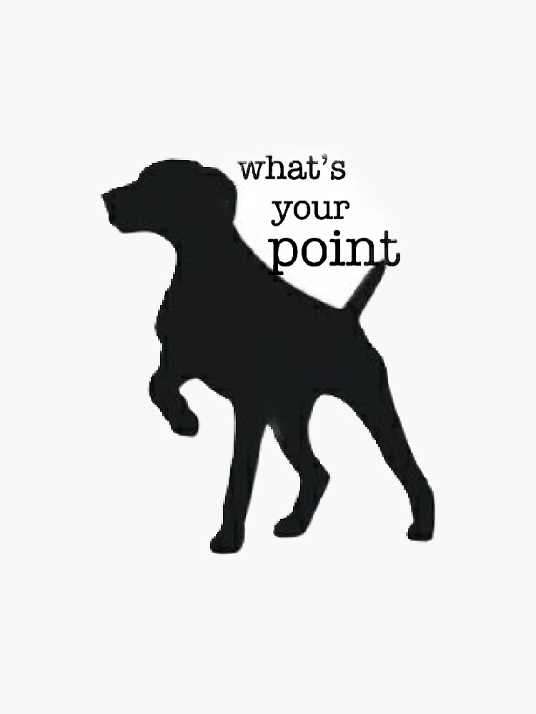 "GSP what’s your point " Sticker by eldrury | Redbubble