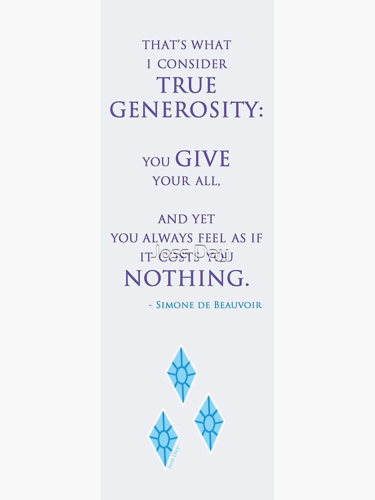 "MLP Inspirational Quotes - Rarity" Sticker by jossday | Redbubble