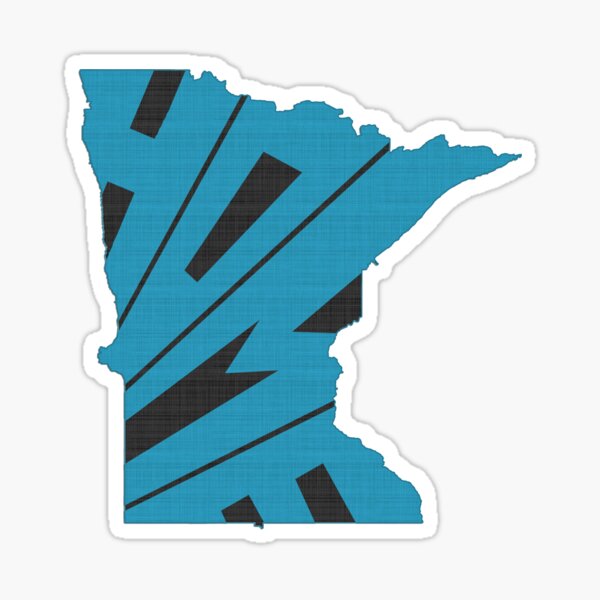 "Minnesota HOME state design" Sticker by surgedesigns | Redbubble